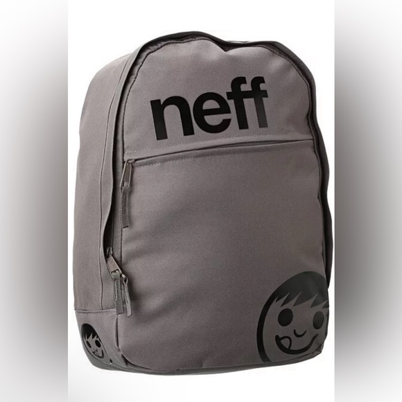 Neff | Accessories | Neff Daily Pack Unisex Gray School Black Backpack ...